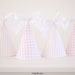 Pink Gingham Party Hat Printable & Pink Stripe Party Hat - Etsy