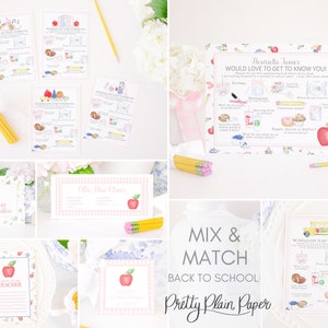 Watercolor Get to Know the Teacher Questionnaire | Printable & Editable ...