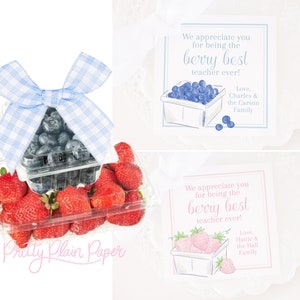 Teacher Appreciation Tag | 3.5x3.5 Printable | Berry Best Teacher ...
