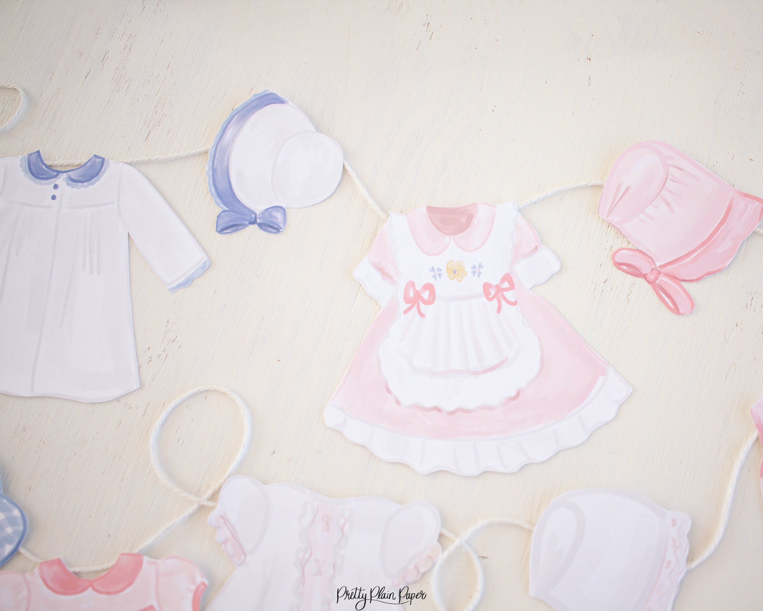 Baby Shower Banner or Baby Doll Party Banner Vintage Baby - Etsy