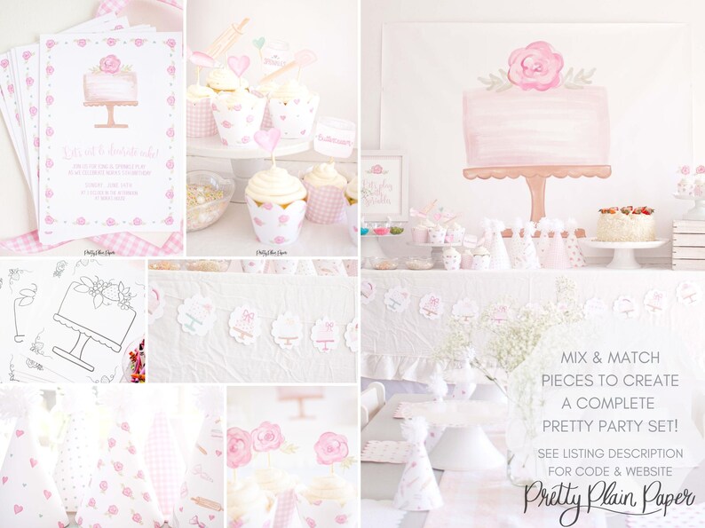 Pattern Straw Topper Flags Printable Straw Flags Download - Etsy