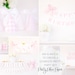 Pink Watercolor Happy Birthday Banner Printable ALL Letter - Etsy