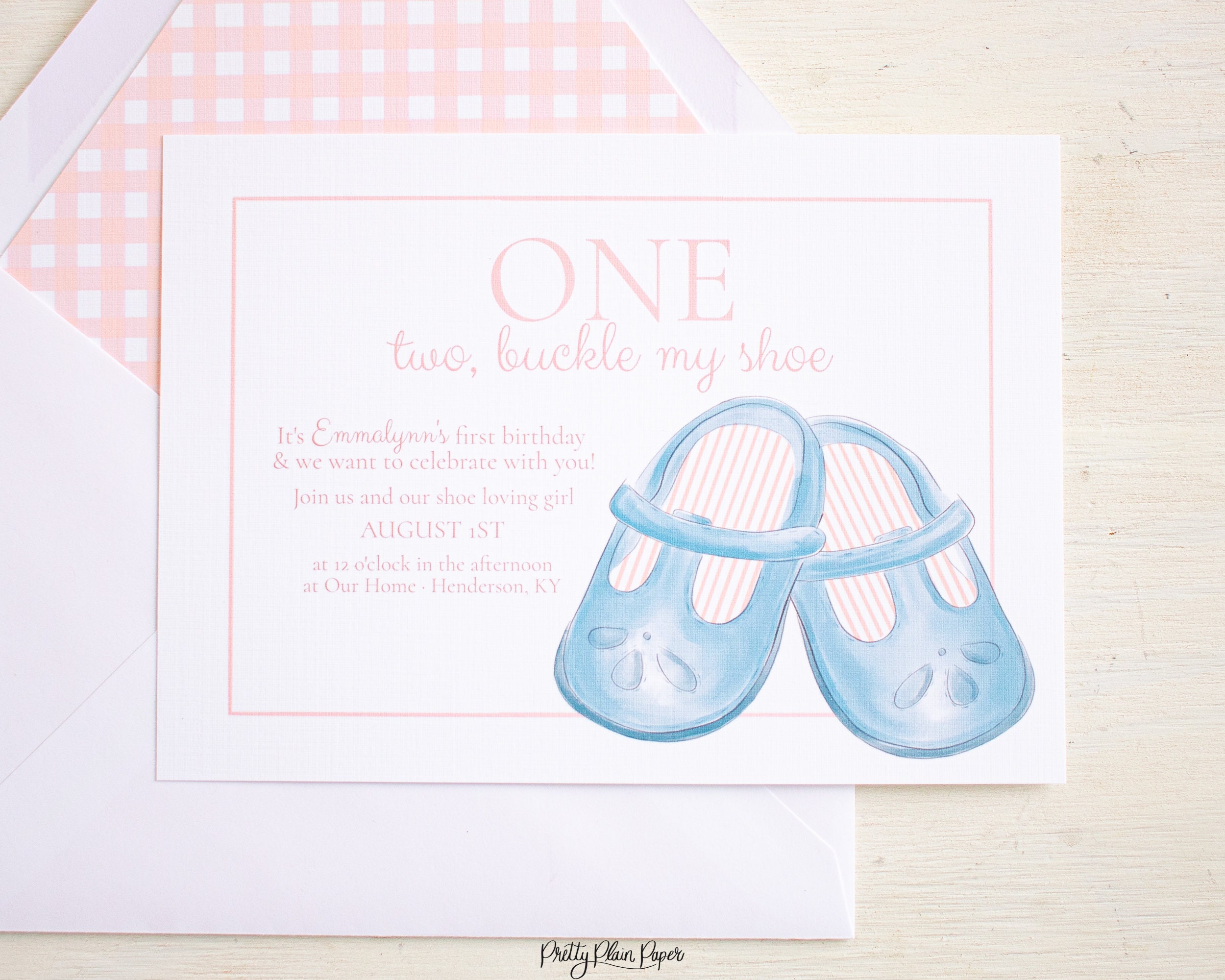 One Two Buckle My Shoe Printable