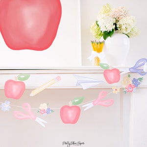 Back to School Banner Printable | Printable Download | Pencils and ...