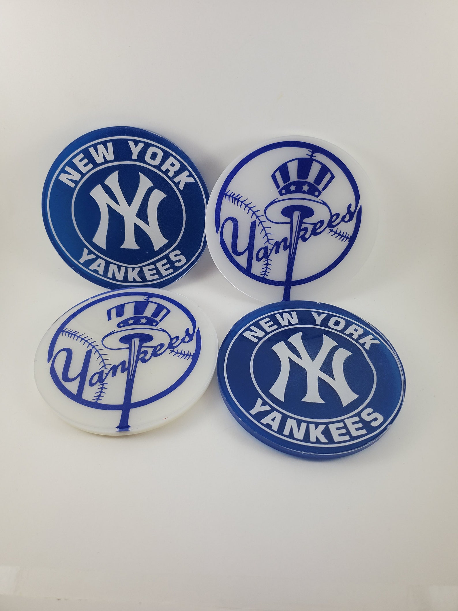 Custom Handmade Sports Coasters Set - Etsy