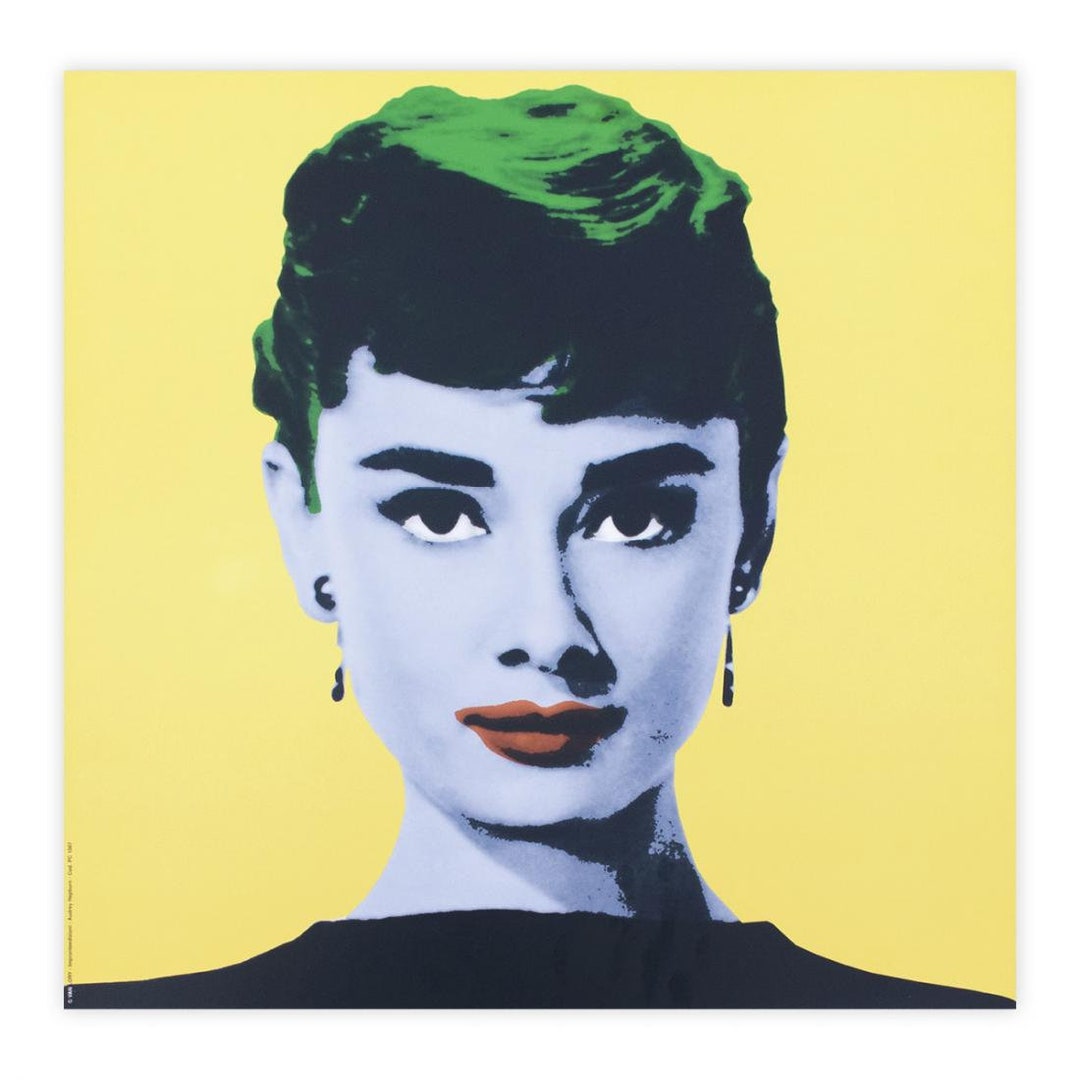 Stampa D'arte - Van Lory - Audrey Hepburn - Etsy