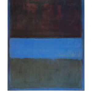 Mark Rothko No. 61 Rust and Blue: 1953 - Etsy