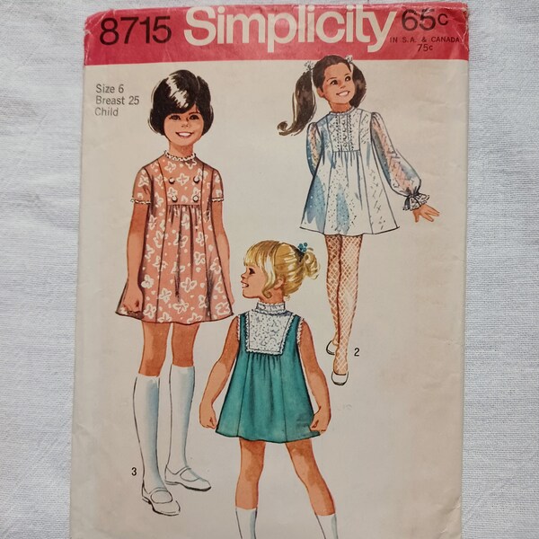Simplicity 8715 - Etsy