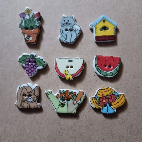 Fruit Buttons - Etsy