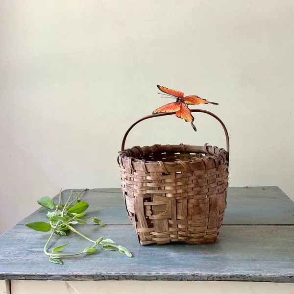 Wood Splint Basket - Etsy