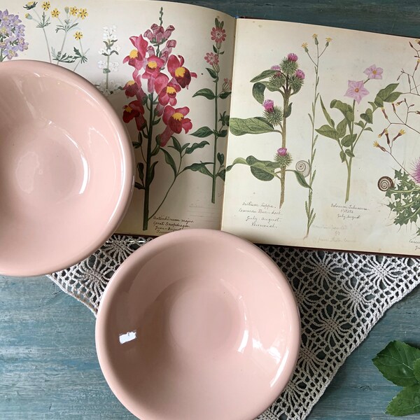 Pink Dishes - Etsy