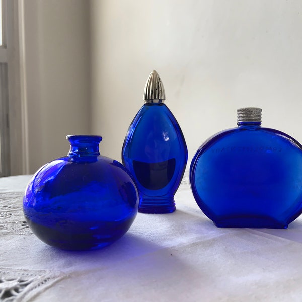 Blue Perfume Bottles - Etsy