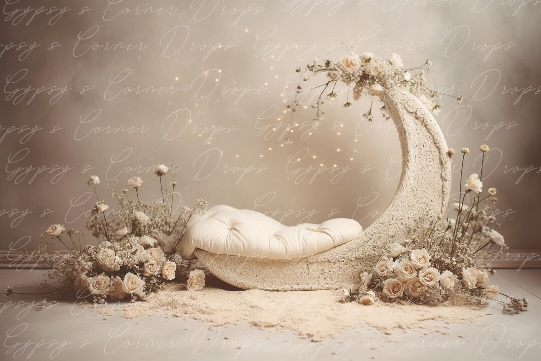 Newborn, Digital Backdrop, Digital Background, Baby, Girl, Boy, Boho ...