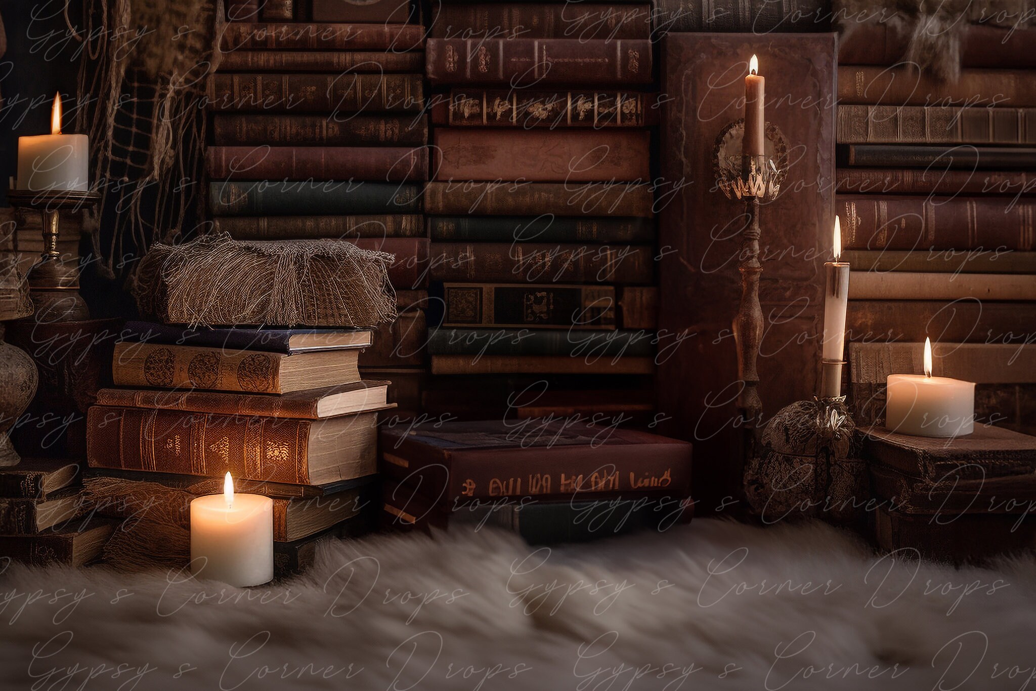 Wizard Inspired Newborn Digital Backdrop for a Baby Boy or Girl. Wizard ...