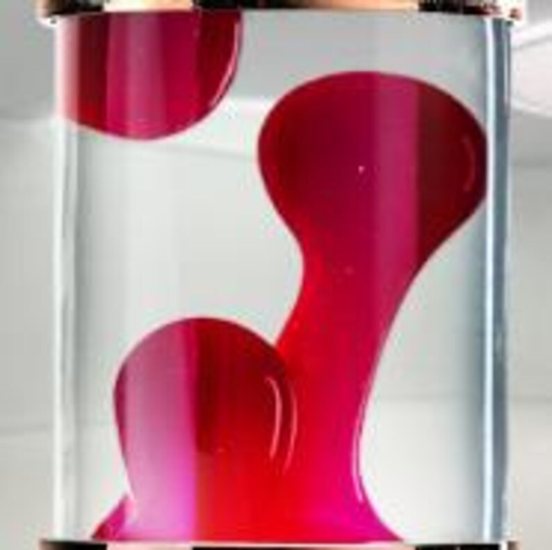 Copper Candle Lava Lamp, Bubbling Fireflow Design - Etsy