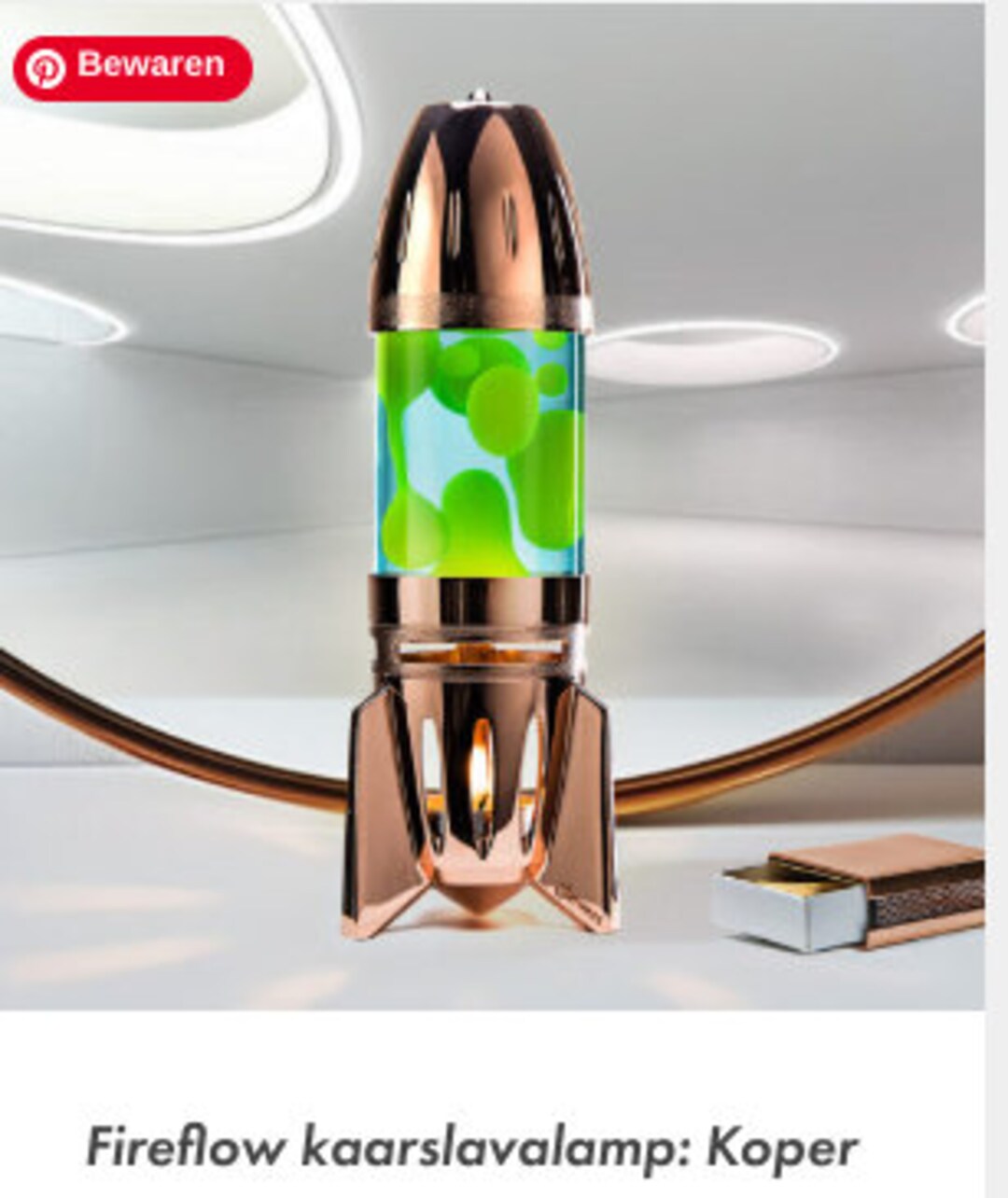 Copper Candle Lava Lamp, Bubbling Fireflow Design - Etsy