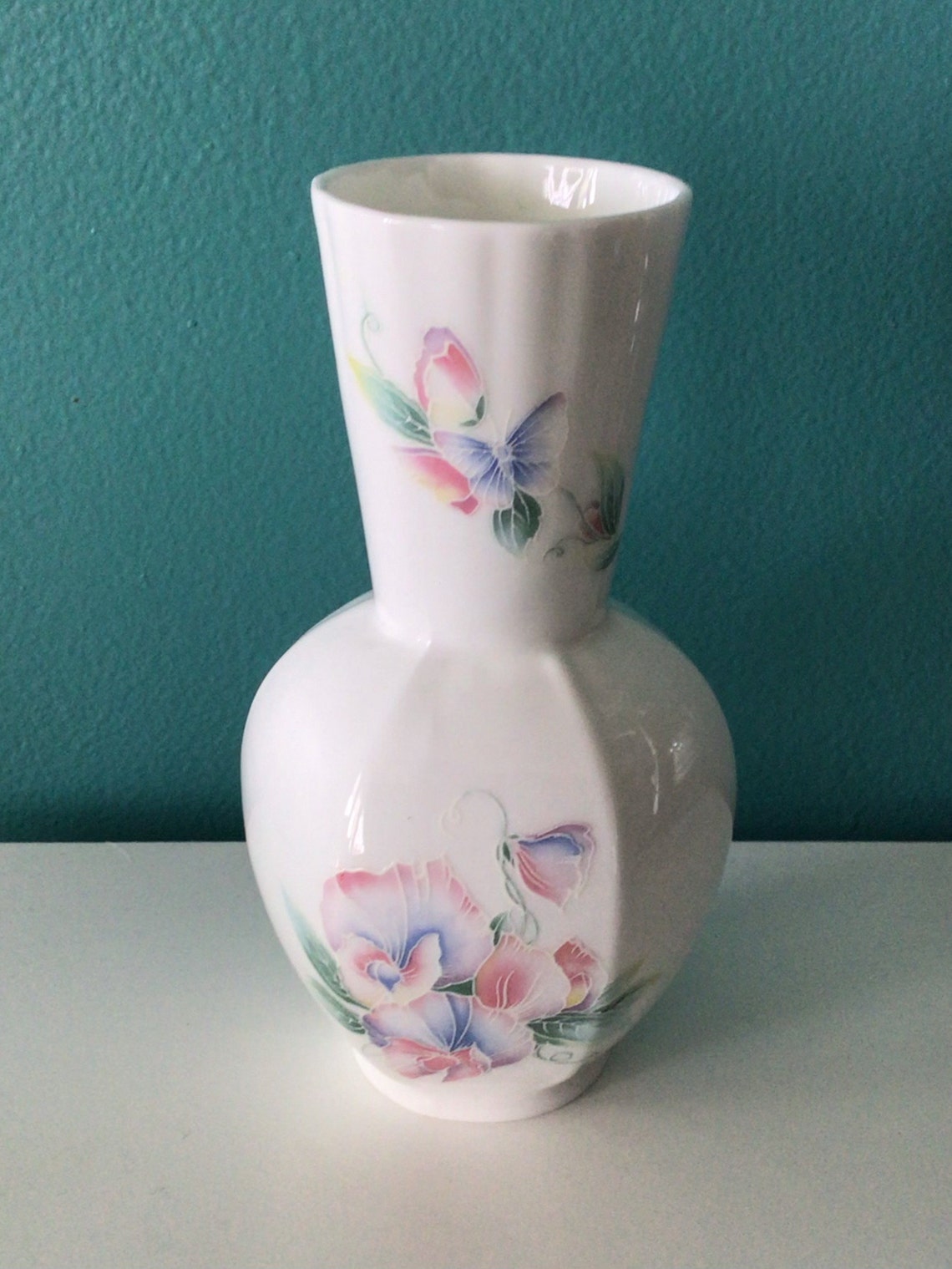 Beautiful Aynsley Bone China Vase Etsy