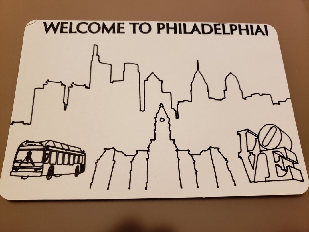 Individuelle Stadt/Stadt Line Art Postkarten! Ihre Stadt oder Stadt ...