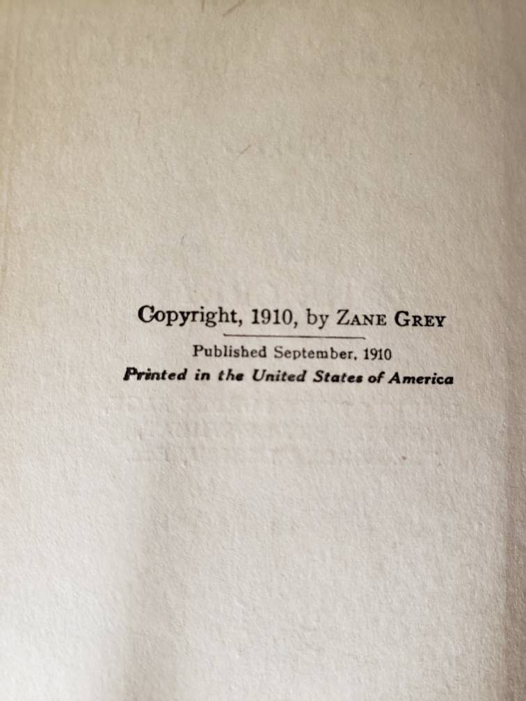 1st Edition Zane Grey Books - Etsy