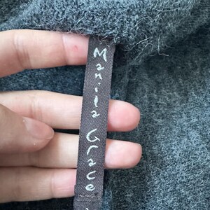 Manila Grace Alpaca Gray Cardigan - Etsy UK