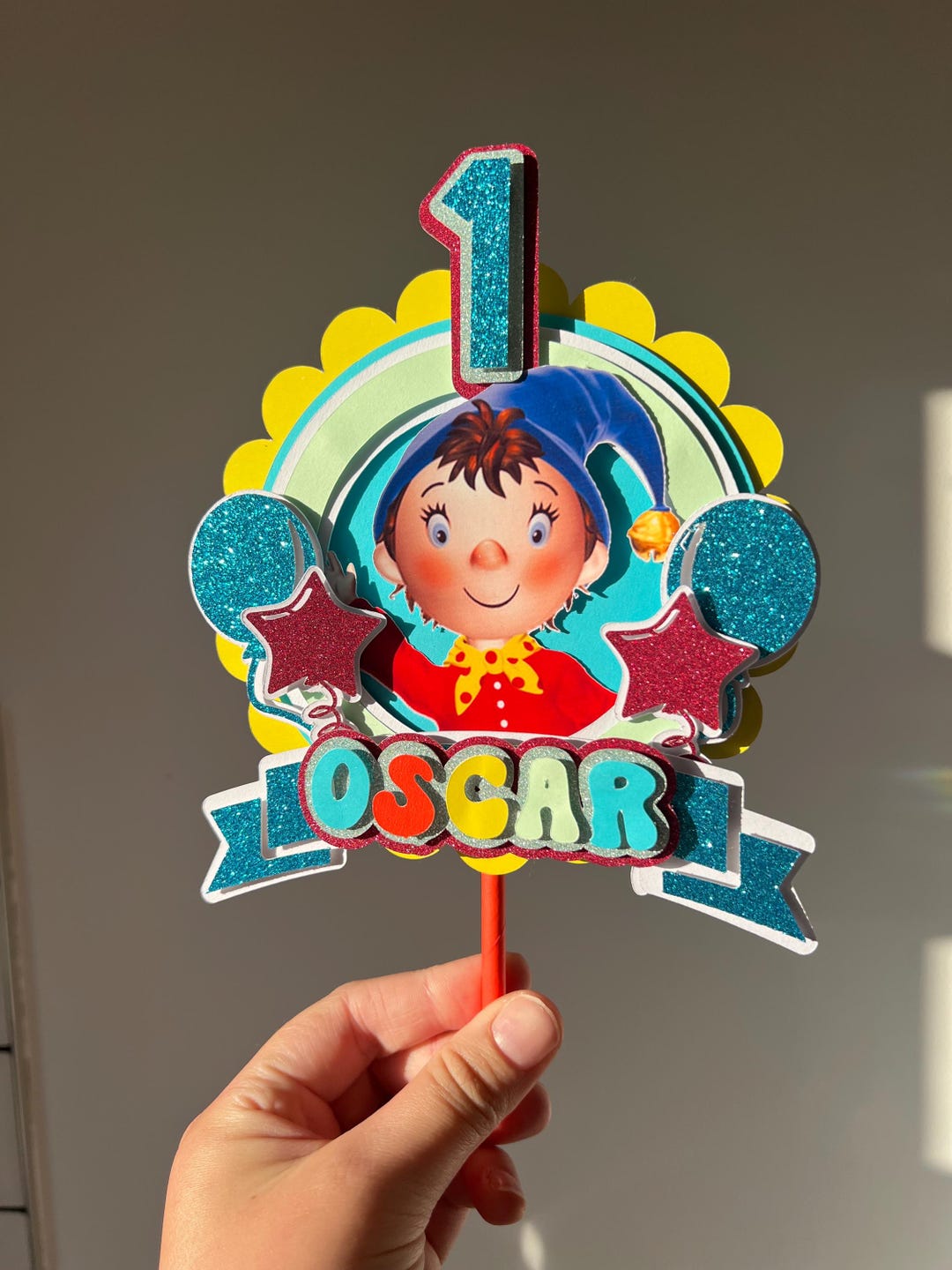 Noddy Cake Topper - Etsy