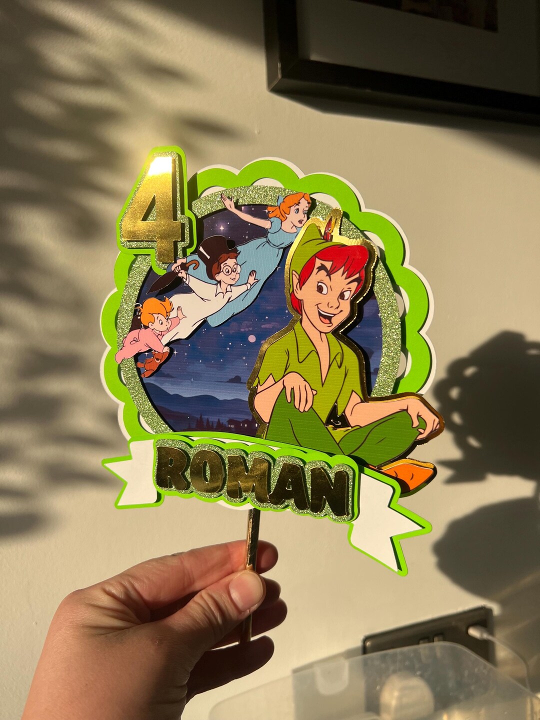 Peter Pan Cake Topper - Etsy
