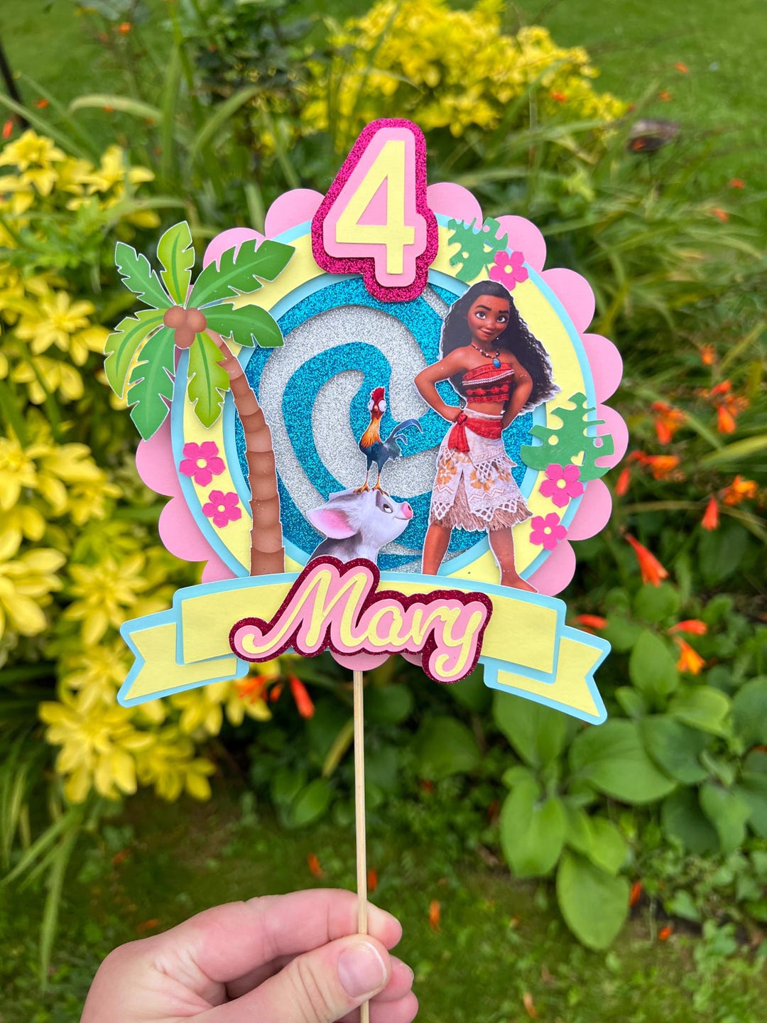 Moana Cake Topper - Etsy