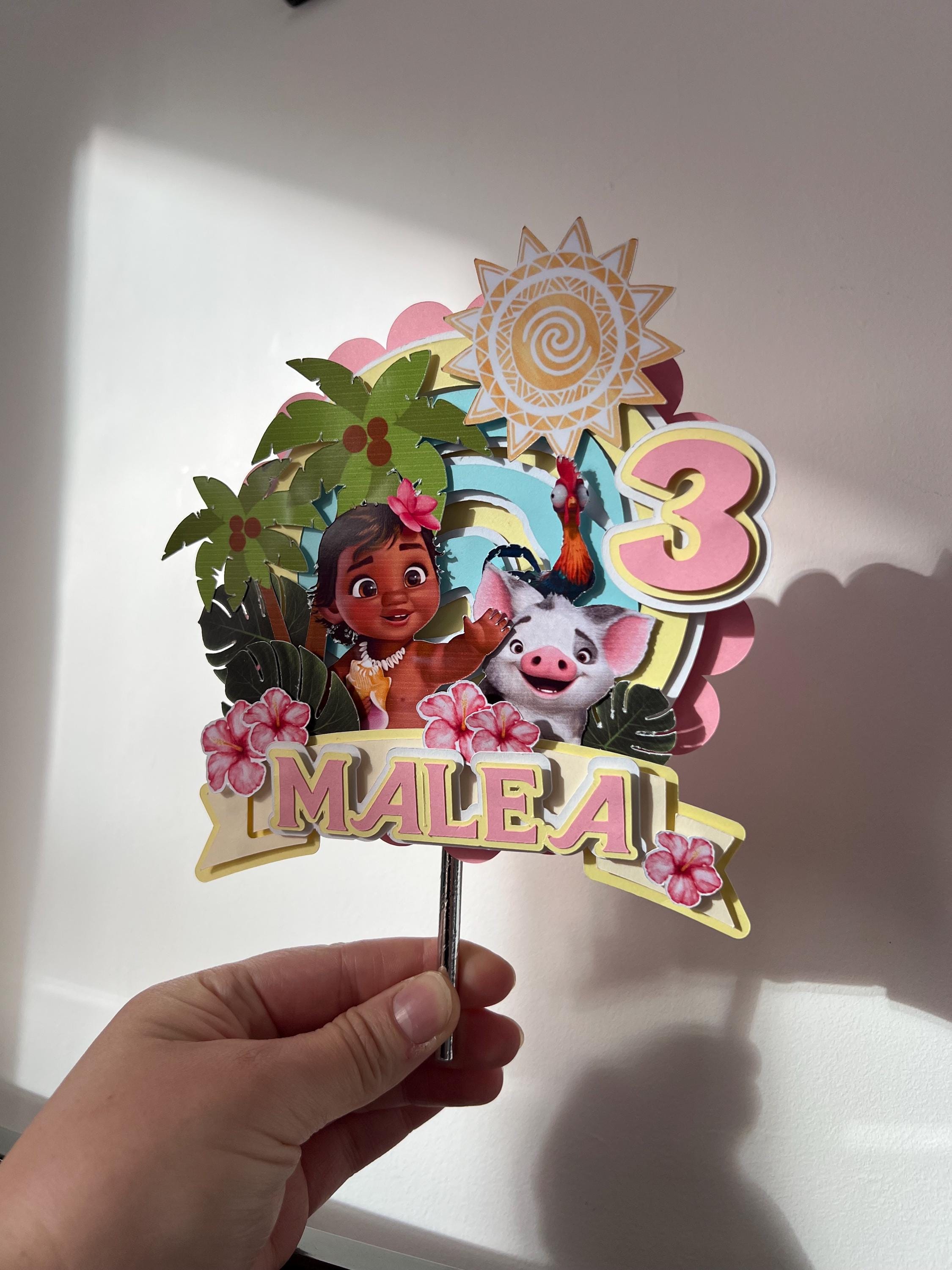Moana Cake Topper - Etsy