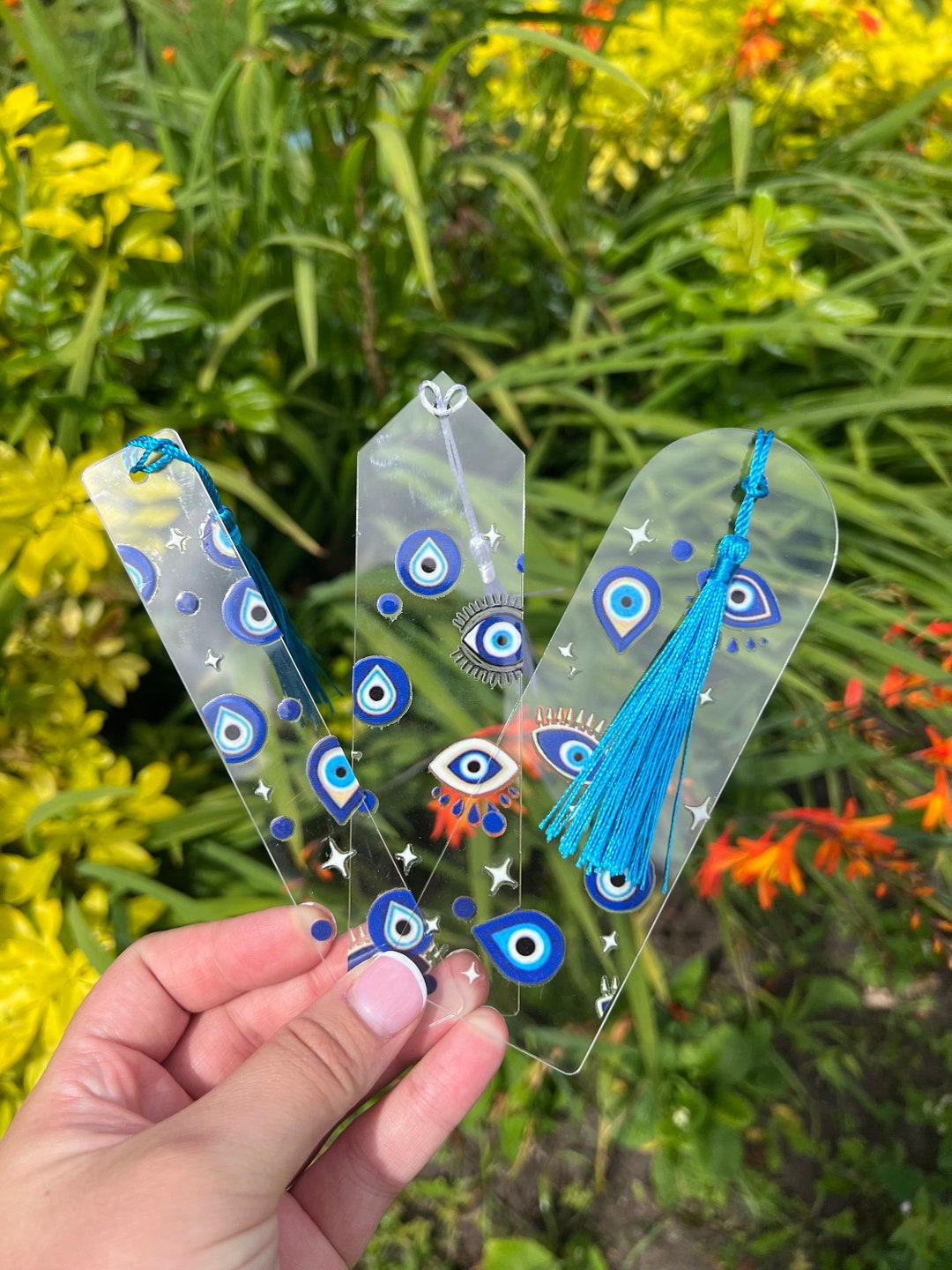 Evil Eye Bookmark - Etsy