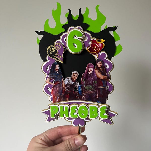 Descendants Cake - Etsy