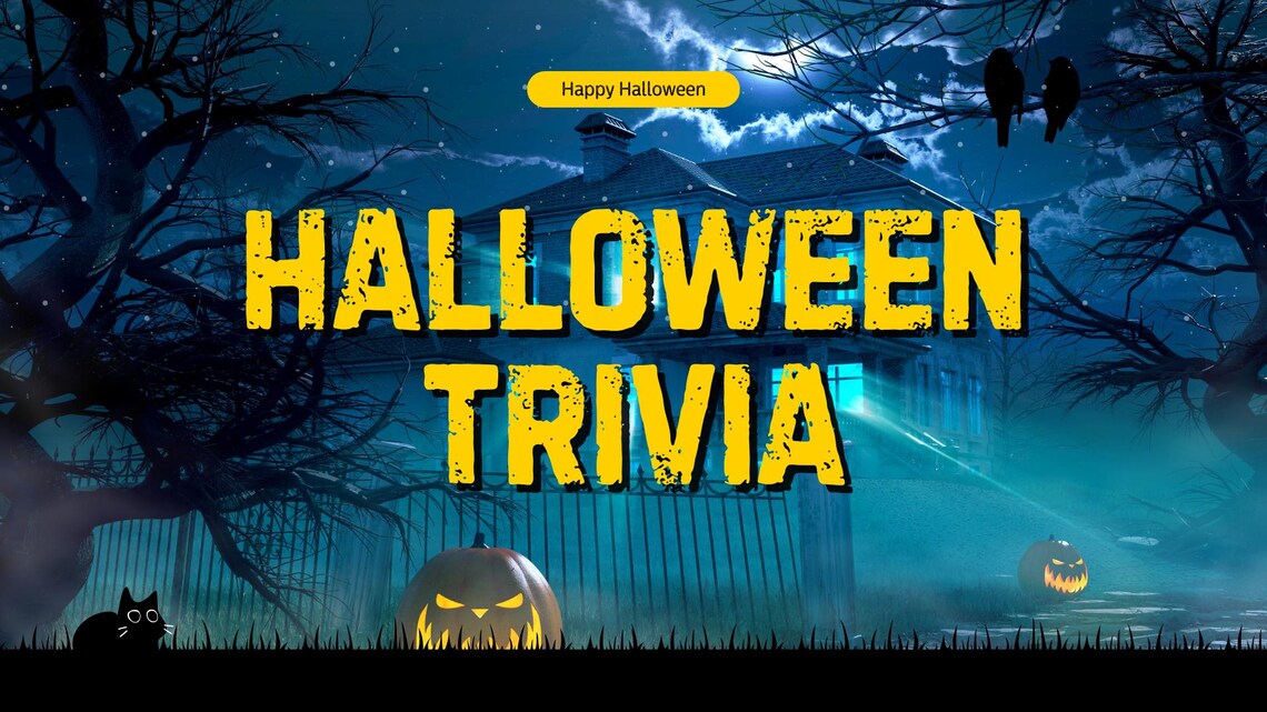 Halloween Trivia Game Games for Halloween Halloween Party Game Virtual ...
