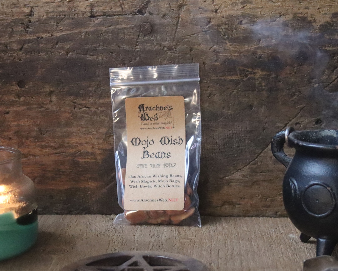 Mojo Wish Beans, African Wish Beans, Mojo Beans, Witchy Herbs, Mojo ...
