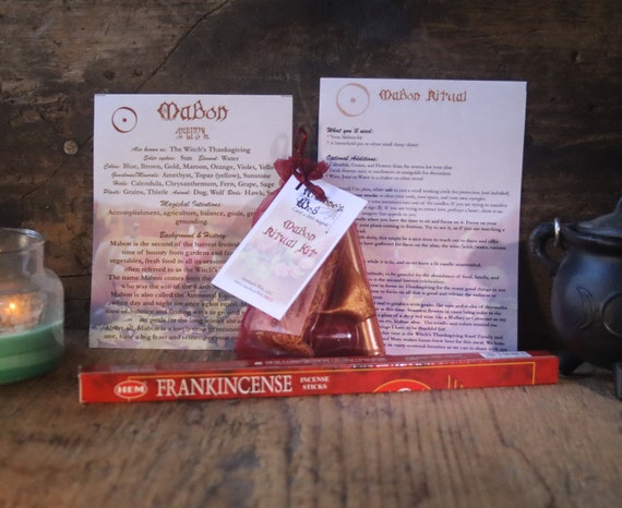 Mabon Ritual Kit Sabbat Ritual Kit Witches Mabon Ritual - Etsy