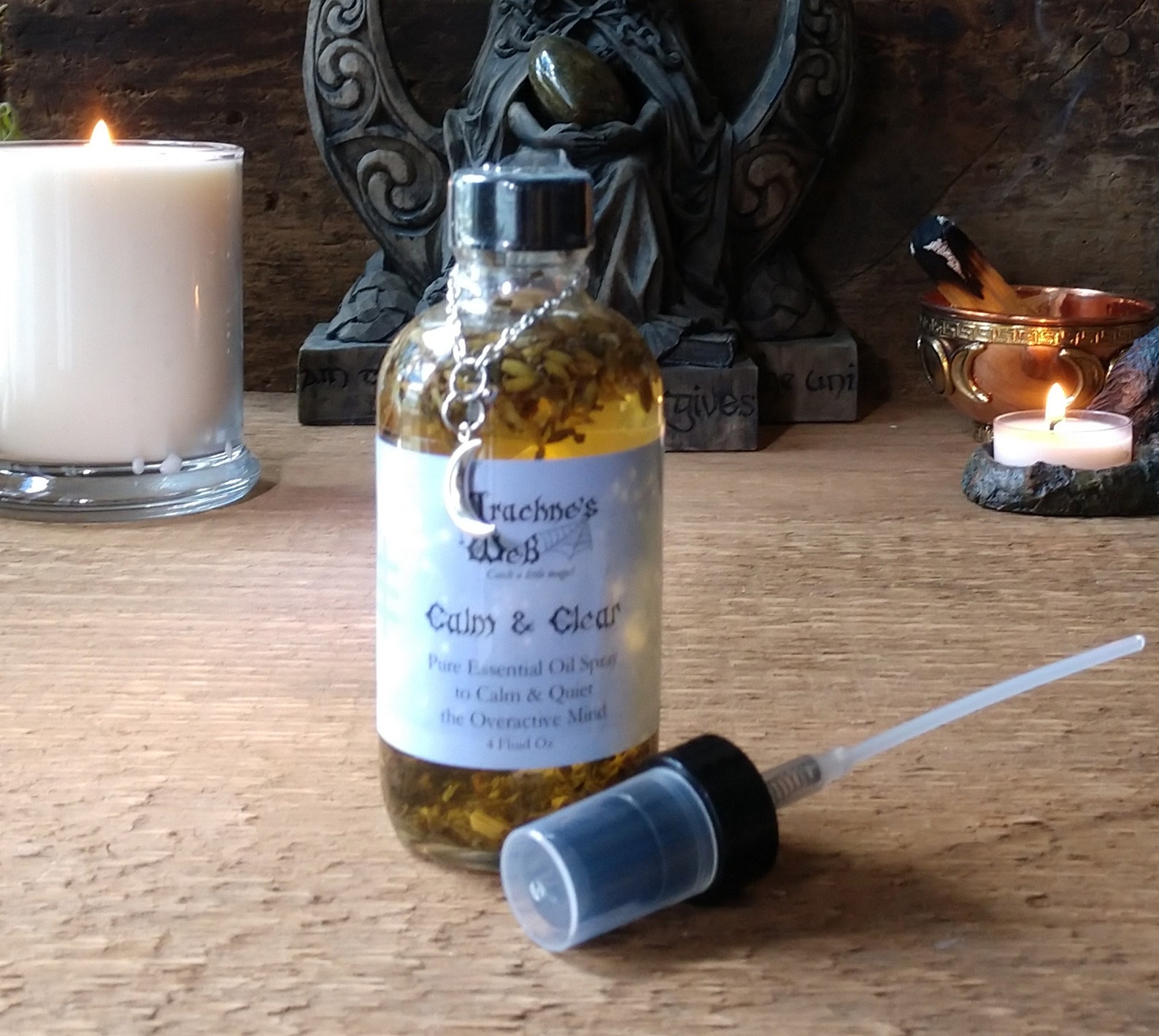 Calm and Clear Spray Witches Peace Spray Soothing and | Etsy