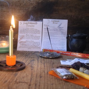 Lughnasadh Ritual Kit, Sabbat Ritual Kit, Witches Lughnasadh Ritual ...