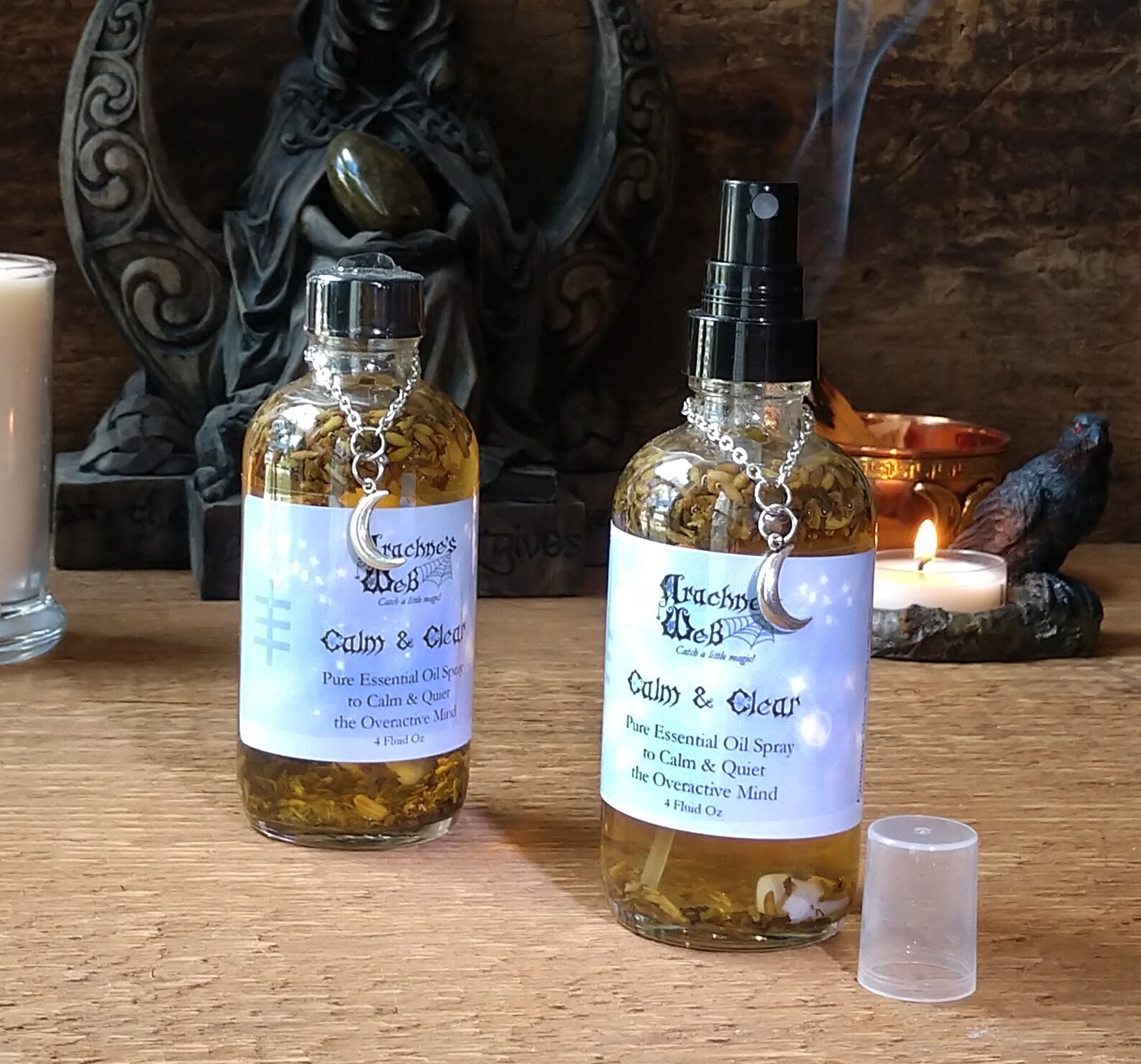 Calm and Clear Spray Witches Peace Spray Soothing and | Etsy
