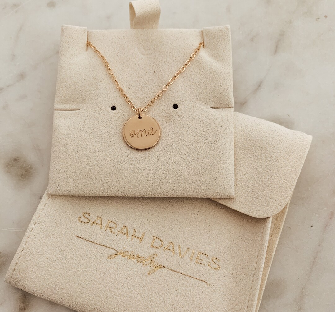 Oma Necklace | 14k Gold Filled | 14k Rose Gold Filled | .925 Sterling ...