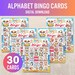 Summer Bingo Game Printable, Cute Animal Bingo Cards, Kids Summer ...
