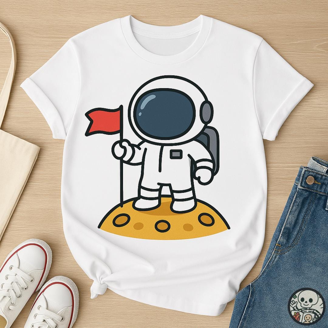 Cute Space Clipart PNG Set, 30 Kawaii Astronaut Alien Moon Elements ...