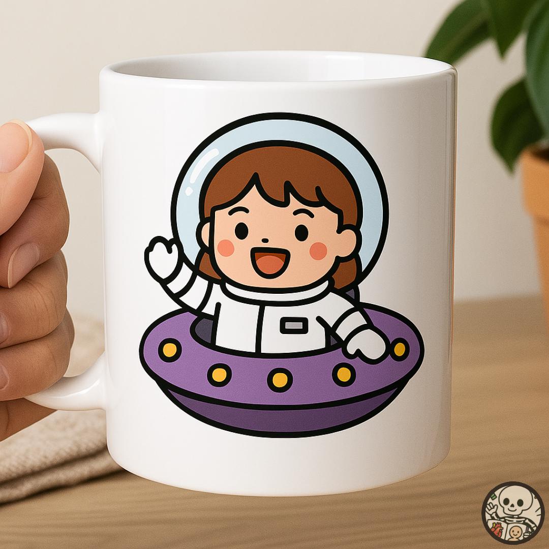 Cute Space Clipart PNG Set, 30 Kawaii Astronaut Alien Moon Elements ...