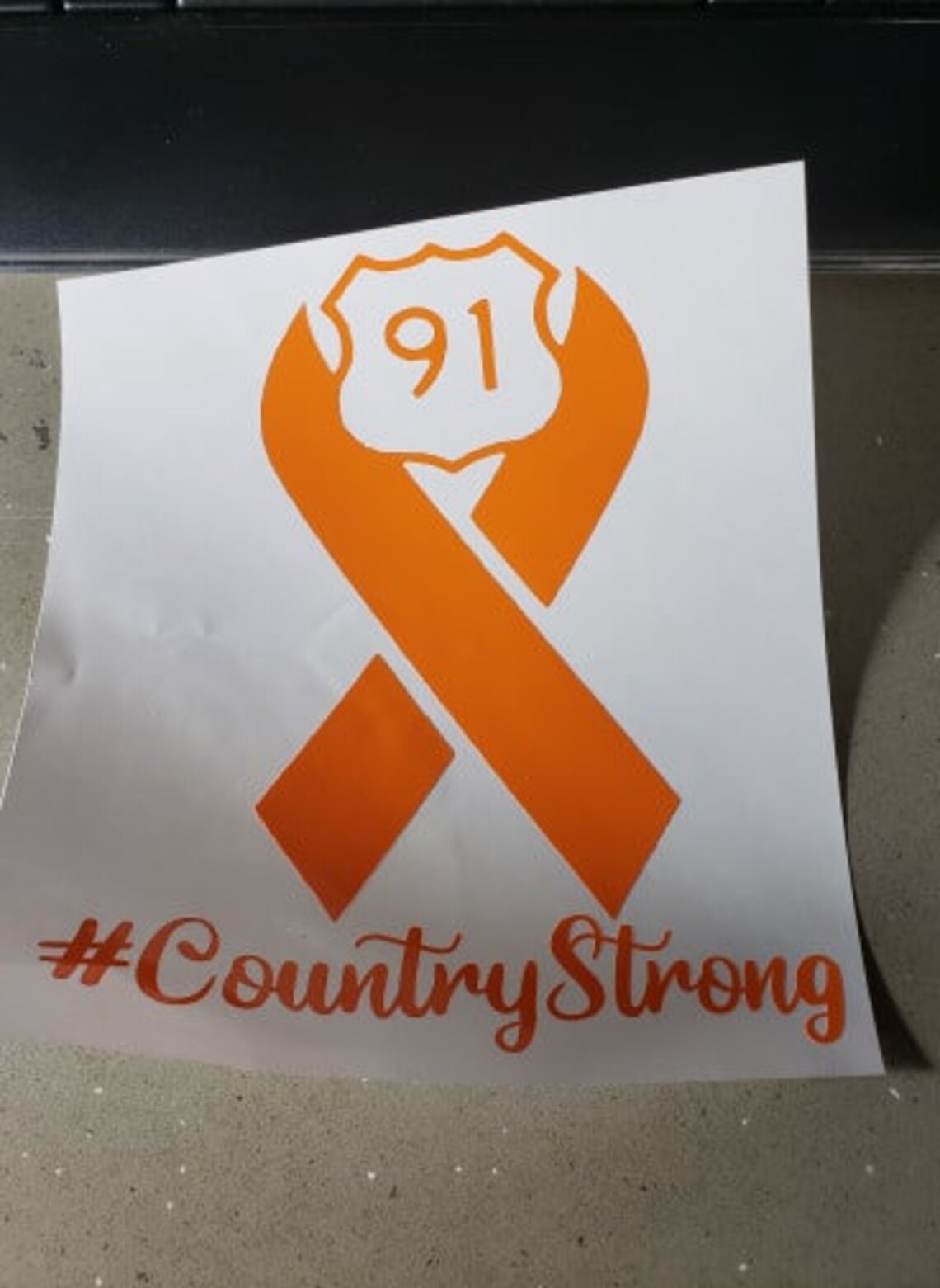 Route 91 Country Strong Decal - Etsy