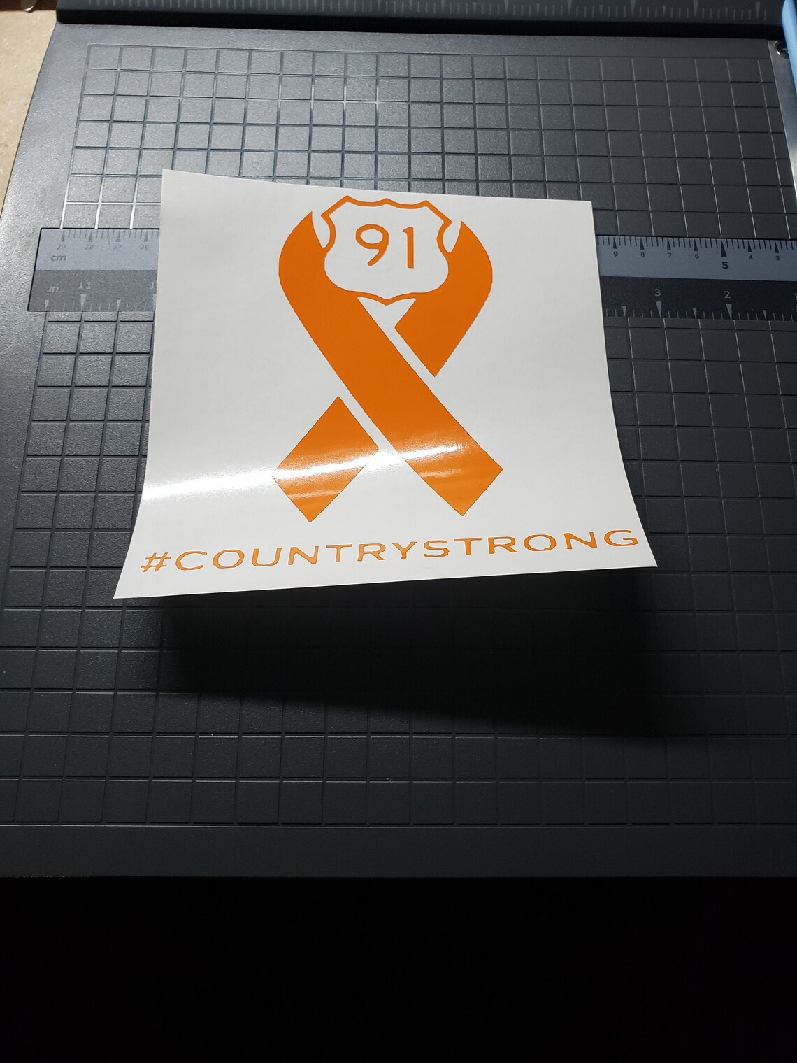 Route 91 Country Strong Decal - Etsy