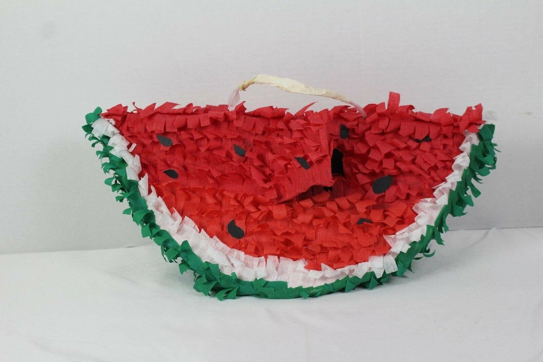 Small Watermelon Pinata 17inch Long 8inch Tall 9inch Wide - Etsy
