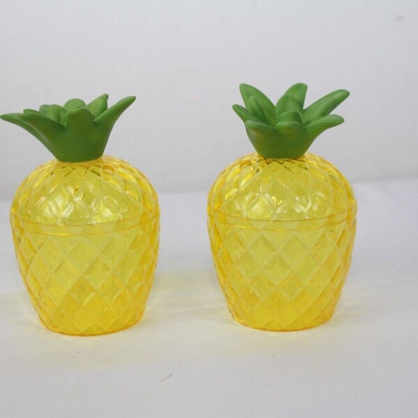 Pineapple Plastic Cups - Etsy