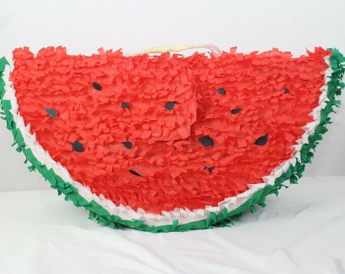 Large Watermelon Pinata 24inch Long 12inch Tall 10inch Wide - Etsy
