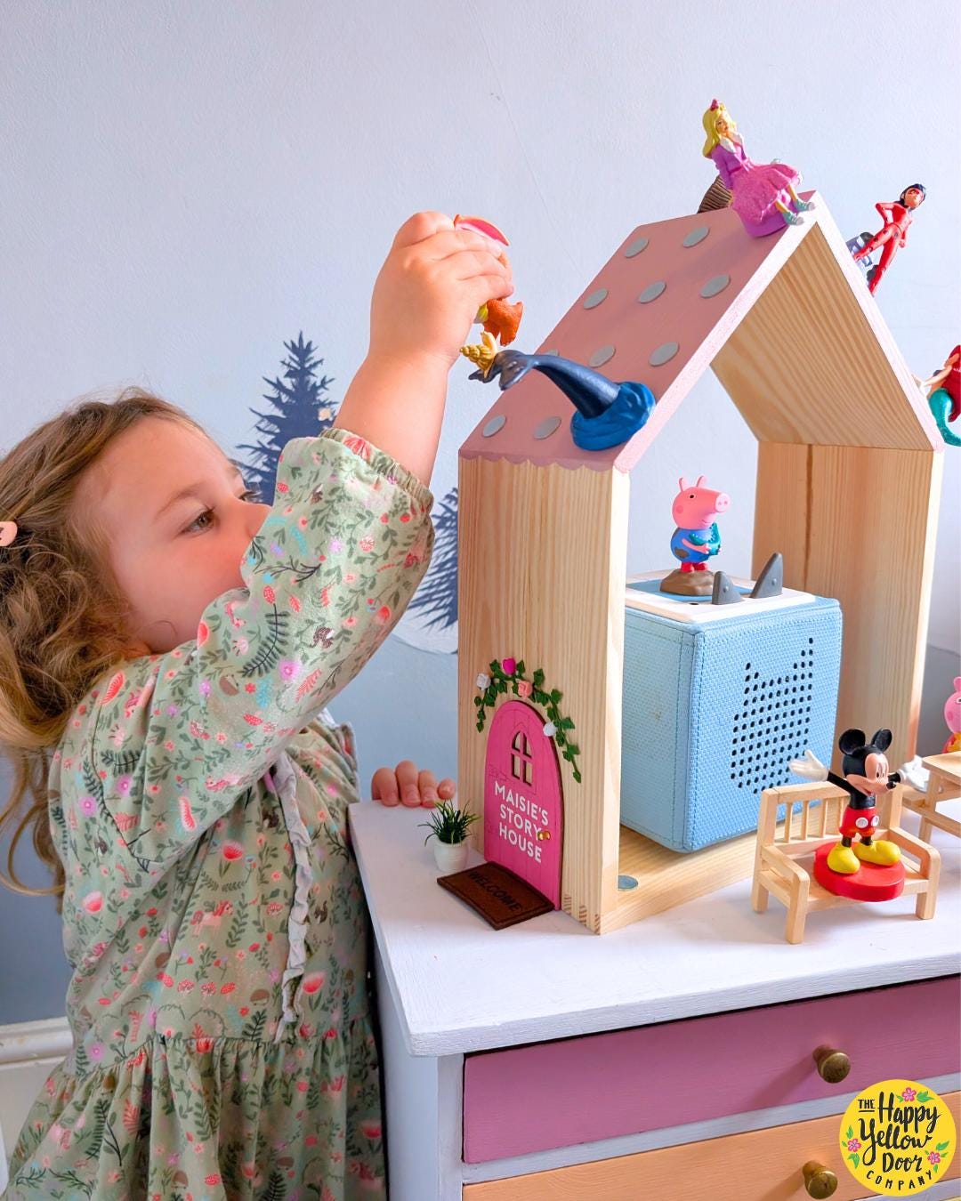 Tonie Character House Fairy Door Stand Holder Shelf CHOOSE YOUR COLOURS ...