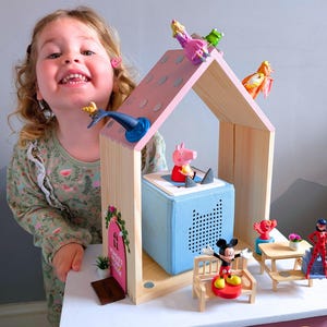 Tonie Character House Fairy Door Stand Holder Shelf CHOOSE YOUR COLOURS ...