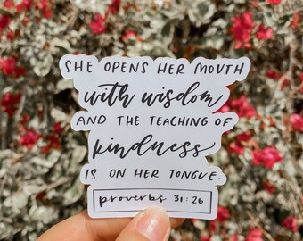 Proverbs 31 26 - Etsy