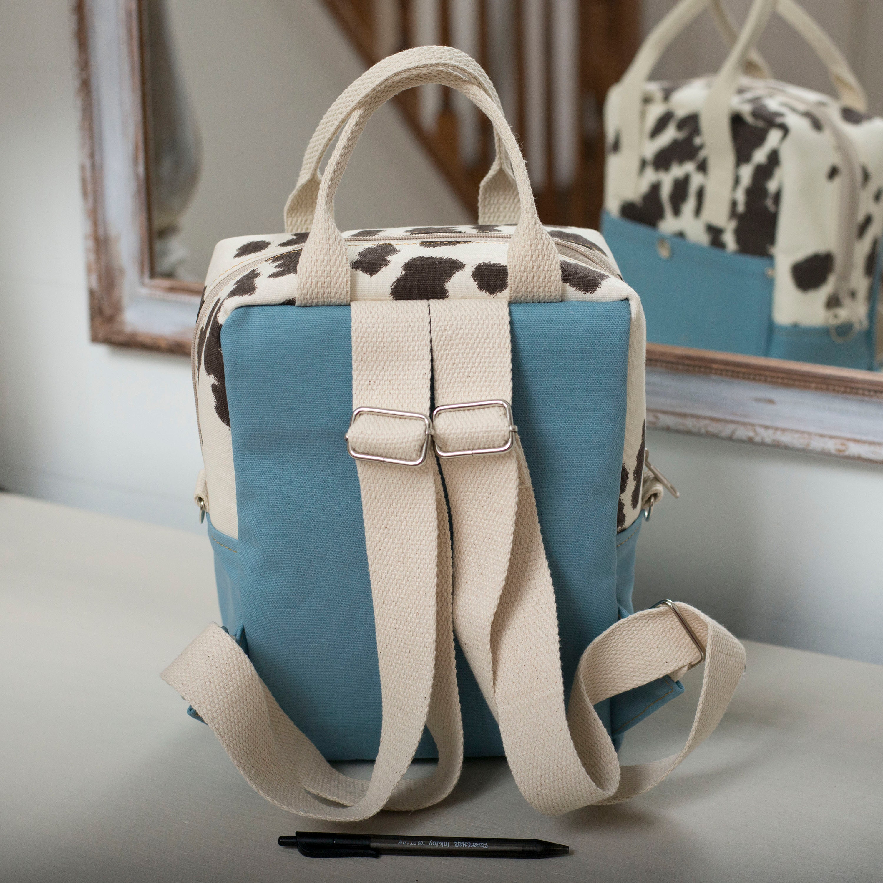 Mini Backpack. Small Canvas Backpack. Mini Making Backpack. - Etsy