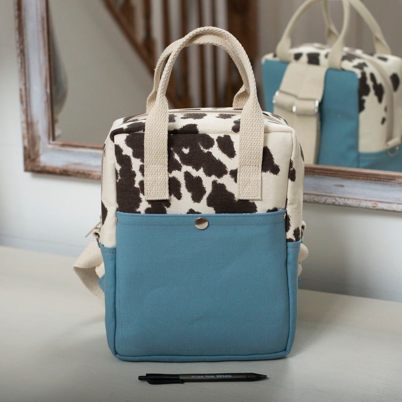 Mini Backpack. Small Canvas Backpack. Mini Making Backpack. - Etsy